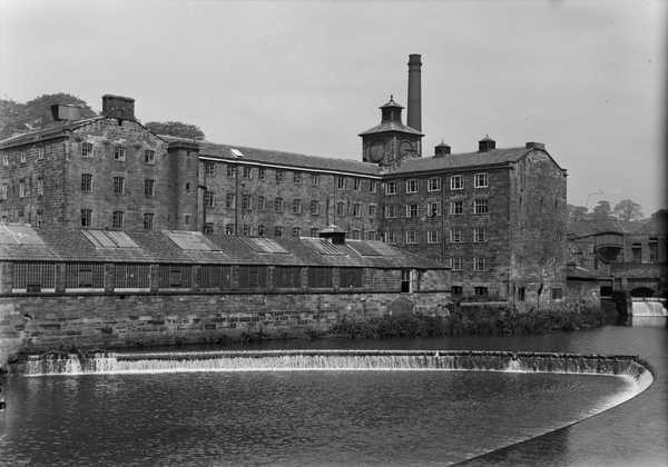 Photograph of Strutts Mill, Derbyshire‘, John Piper, [c.1930s–1980s ...