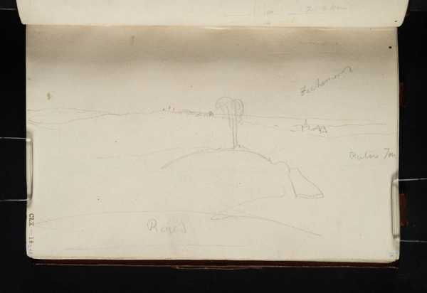 ‘The Field of Waterloo from the North‘, Joseph Mallord William Turner ...