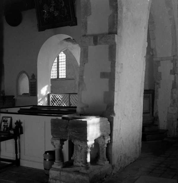 Photograph of the interior of St Clement’s Church in Old Romney, Kent ...