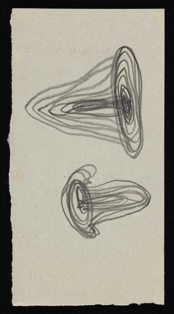 Small doodle on scrap paper‘, Ithell Colquhoun, [c.1971]‘, Ithell ...