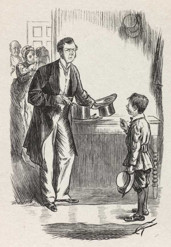 Wood engraving titled ‘Landed!’‘, Charles Samuel Keene, 21 May 1887 ...