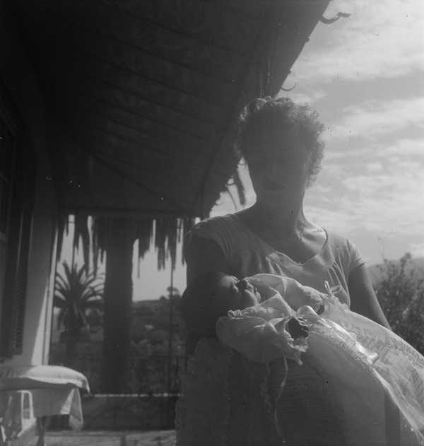 Photograph of Mollie Gordon holding her daughter, Maria‘, Eileen Agar ...