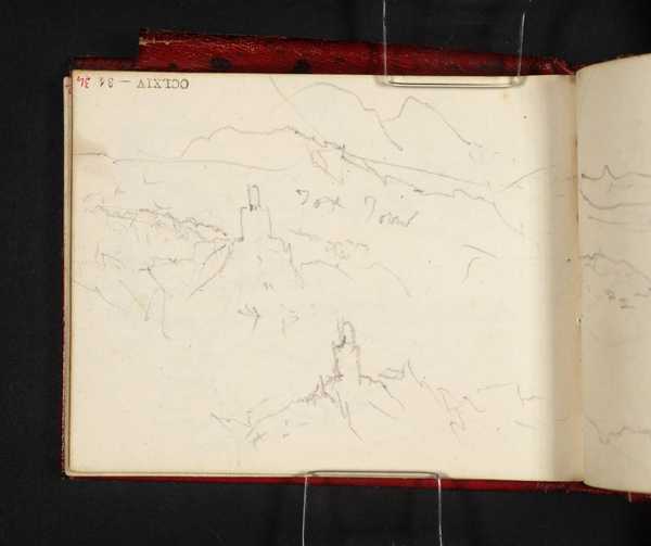 ‘Fox Tower Near Brough, Cumbria‘, Joseph Mallord William Turner, 1831 ...