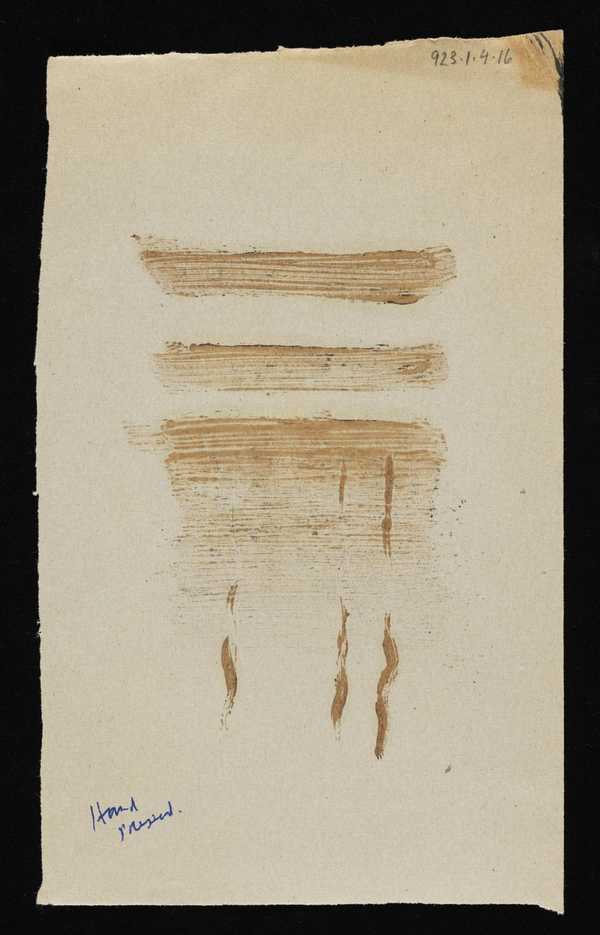 Printmaking experiment‘, Cecil Collins‘, Cecil Collins – Tate Archive ...