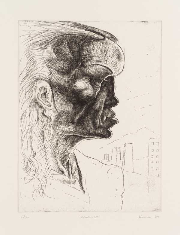 ‘Amanda‘, Peter Howson, 1987 | Tate