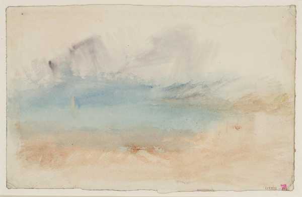 ‘Clouds above a Landscape‘, Joseph Mallord William Turner, c.1828–40 | Tate