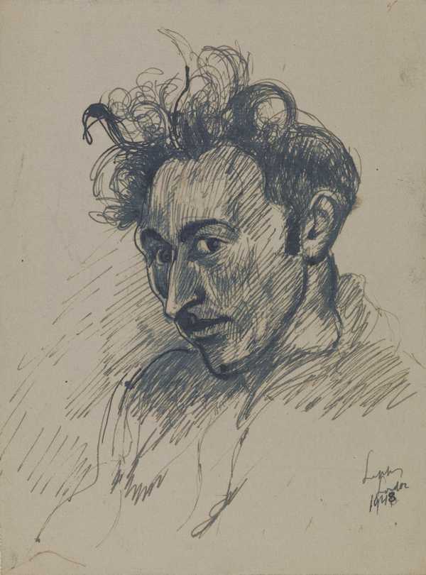 Self-Portrait’ by Lippy Lipschitz‘, Lippy Lipschitz, 1948‘, Lippy ...
