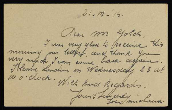 ‘Papers relating to the Newlyn Artists’ Belgian Relief Fund ...