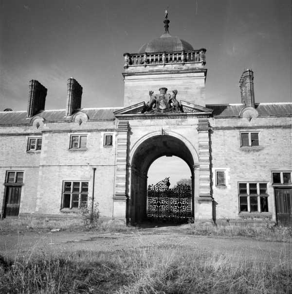 Photograph of the stables at Ingestre Hall in Ingestre, Staffordshire ...