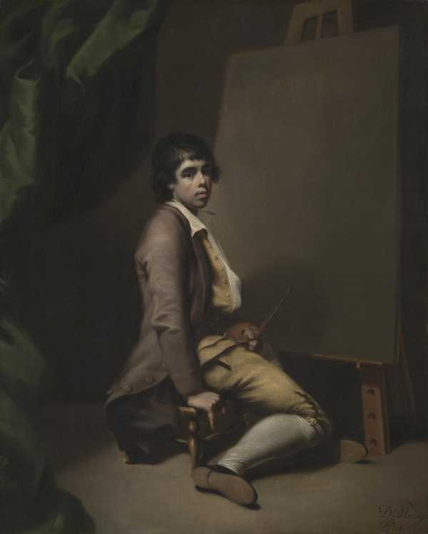 ‘Portrait of the Artist‘, Daniel Stringer, 1776 | Tate