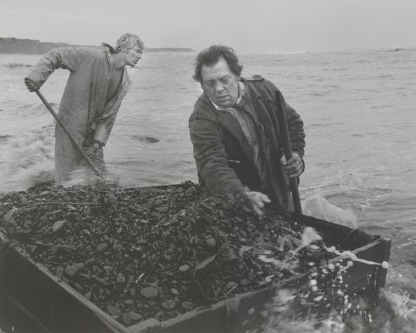 ‘Brian and unidentified man in the water‘, Chris Killip, 1984, printed ...