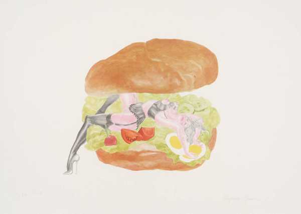 ‘Good Enough to Eat‘, Margaret Harrison, 1971 | Tate