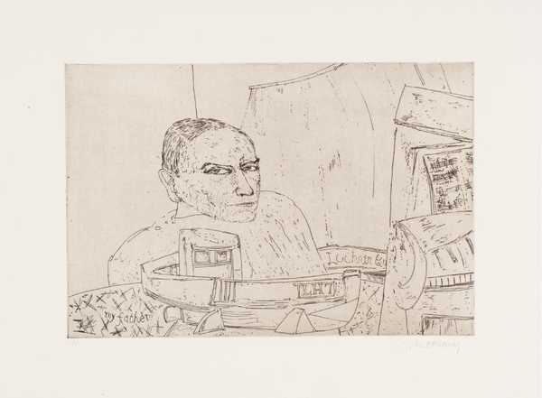 ‘My Father‘, John Bellany, 1986 | Tate