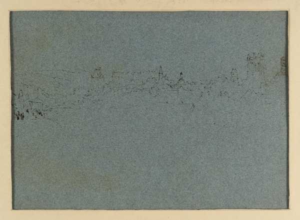 ‘Rooftops of a ?French Town, with Spires, Towers and Domes‘, Joseph ...