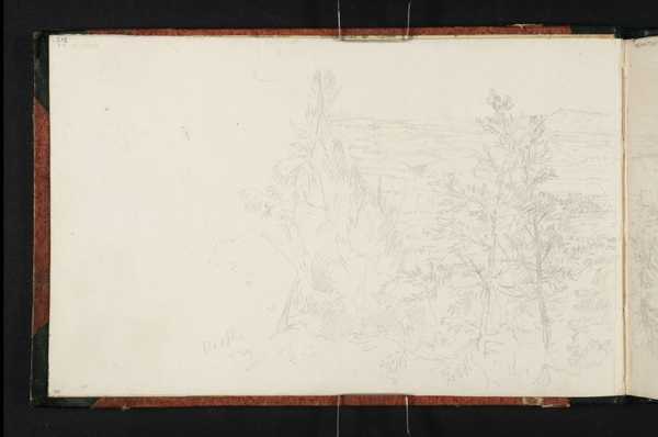 ‘Farnley Hall and Otley from the West Chevin‘, Joseph Mallord William ...