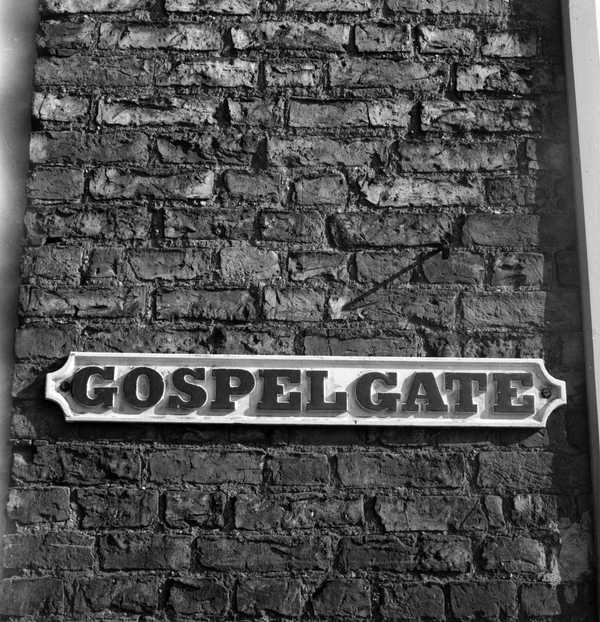 Photograph of road sign for Gospelgate in Louth, Lincolnshire‘, John ...