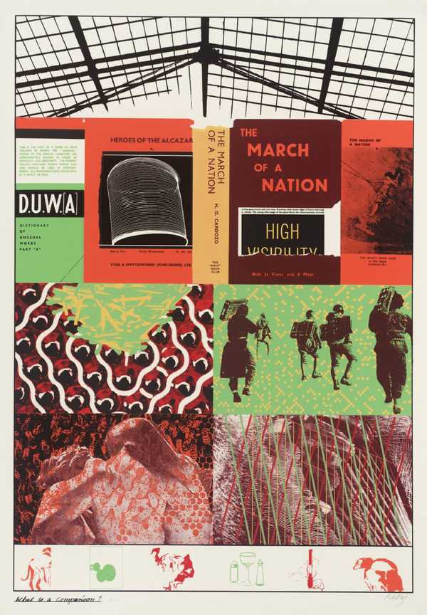 ‘What is Comparison?‘, R.B. Kitaj, 1964 | Tate