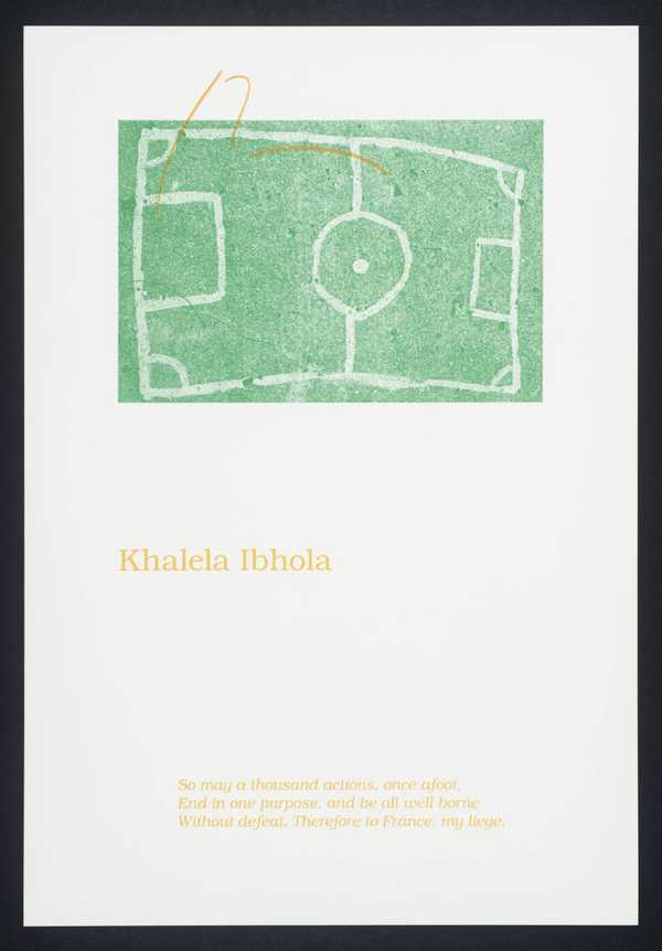 ‘Khalela Ibhola‘, Neville Gabie, 1998 | Tate