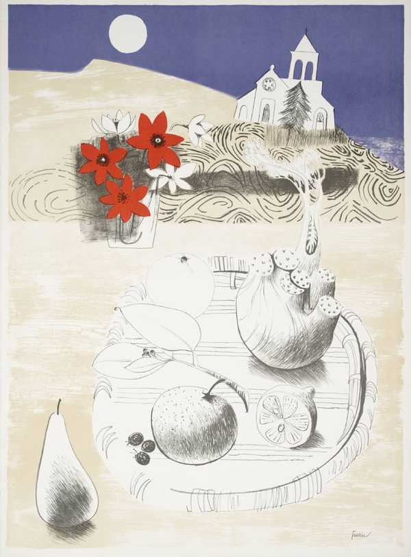 ‘Straw Plate‘, Mary Fedden, 1971 | Tate