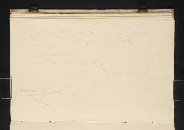 ‘Mountains with a Distant Castle or Walled Town, ?between Trieste and ...