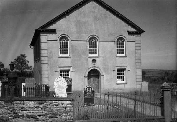 Photograph of Ty Rhos Congregational Chapel in Rhoshill, Cilgerran ...