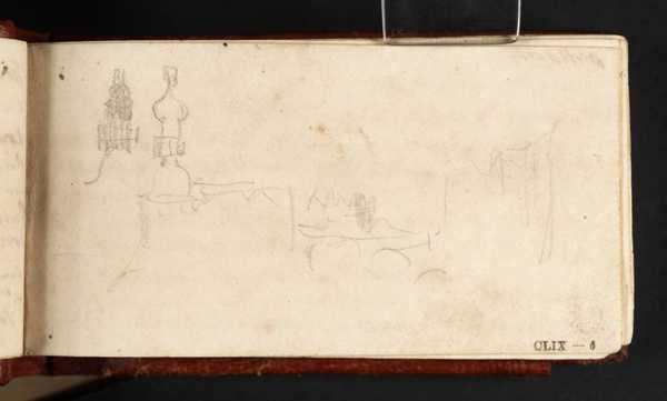 ‘Bridge and Spires‘, Joseph Mallord William Turner, 1817 | Tate