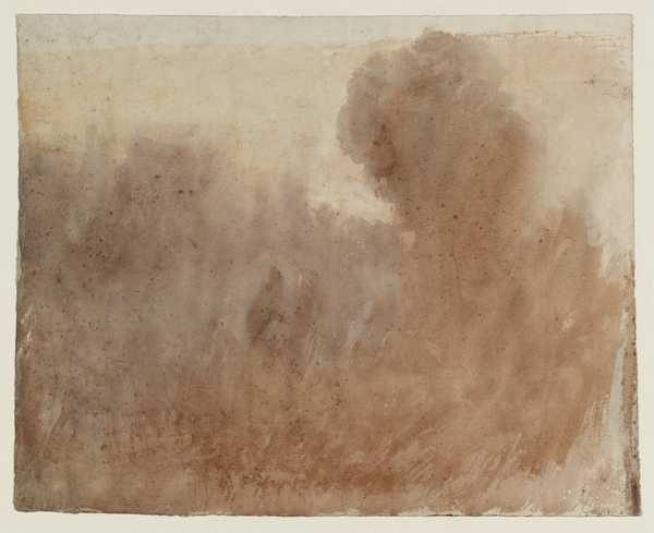 ‘Landscape with Trees‘, Joseph Mallord William Turner, c.1814 | Tate