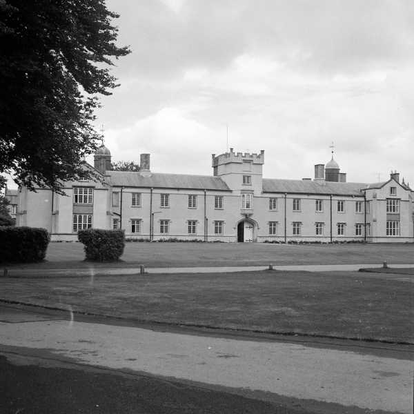 Photograph of St David’s building in Lampeter, originally St David’s ...