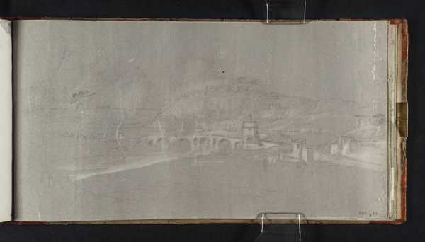 ‘Ponte Molle, Rome, with St Peter’s and Monte Mario in the Distance ...