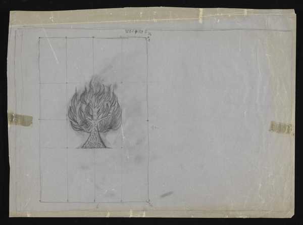 Lithographic experiment‘, Cecil Collins‘, Cecil Collins – Tate Archive ...