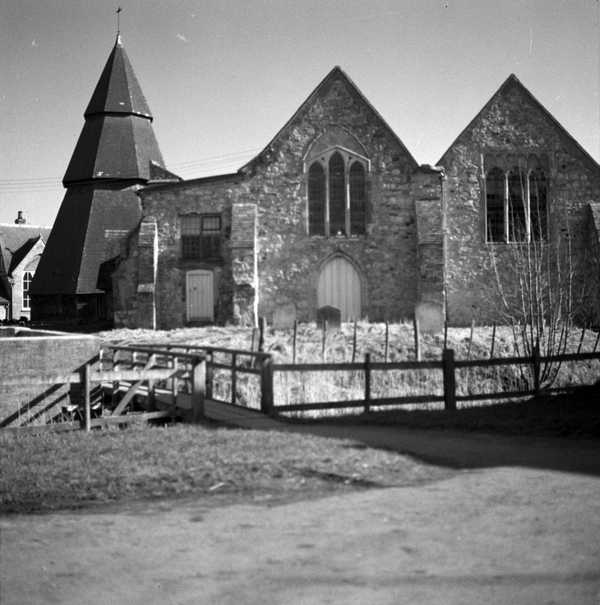 Photograph of St Augustine’s Church in Brookland, Kent‘, John Piper, [c ...