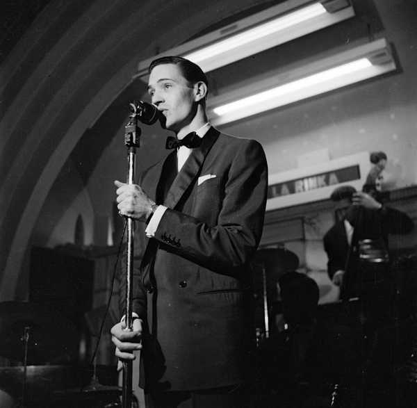 Photograph of Jack Parnell performing on stage‘, Nigel Henderson, [c ...