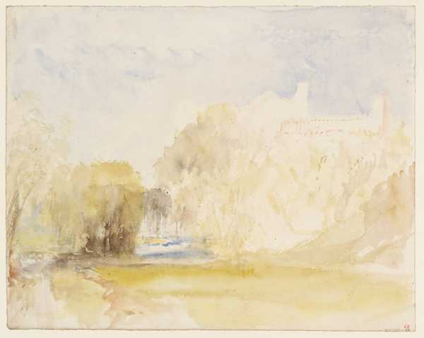 ‘Schloss Rosenau, near Coburg‘, Joseph Mallord William Turner, c.1840 ...