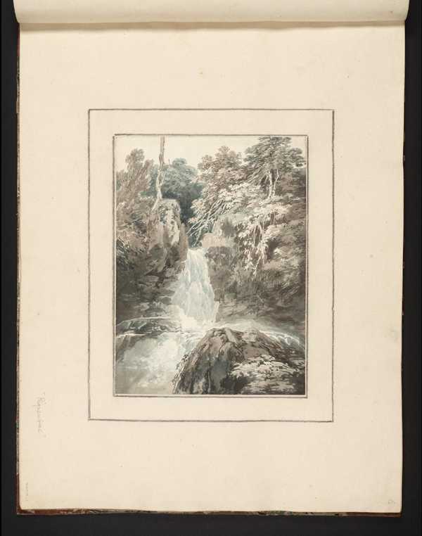 ‘Part of the Fall of the Reichenbach‘, Joseph Mallord William Turner ...