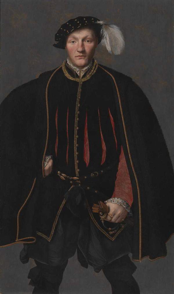 Portrait of a Gentleman, probably of the West Family 1545–60, ?British ...