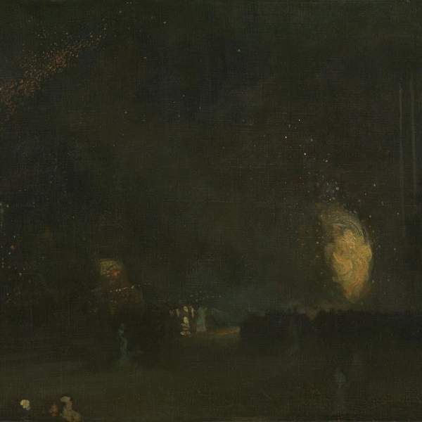 Nocturne: Black and Gold – The Fire Wheel 1875 | Tate