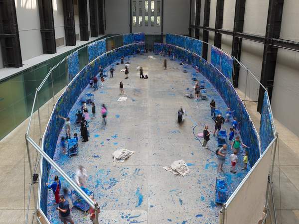 Oscar Murillo, The flooded garden: Relaxed hours | Tate Modern