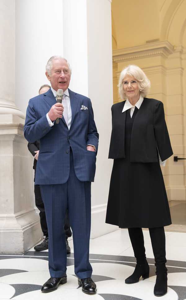 The Prince of Wales and The Duchess of Cornwall visit Tate Britain to ...